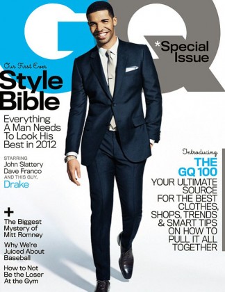 Drake Covers GQ Magazine's April 2012 Style Bibe Issue: "The seconds ...