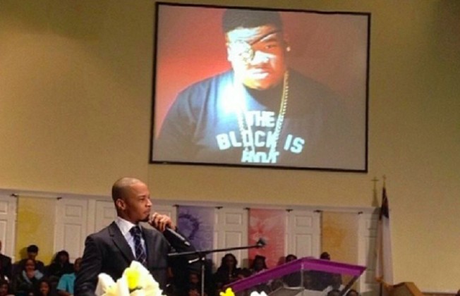 T.I. Speaks Highly of Doe B at Slain Rapper's Funeral in Alabama
