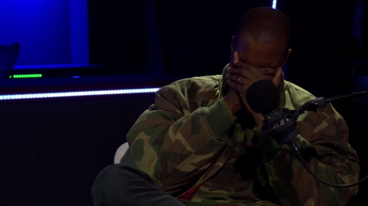 Kanye West Breaks Down Crying During BBC Radio Interview