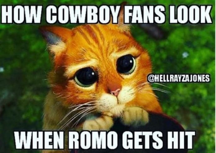 Tony Romo Back Injury Memes: The Best of the Internet's Roast of Cowboys QB