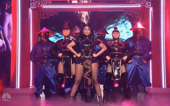 WATCH: Nicki Minaj Performs "Chun Li" on Saturday Night Live