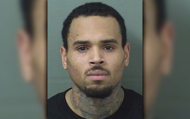 Mugshot Madness: Chris Brown Arrested for Felony Battery Warrant After ...
