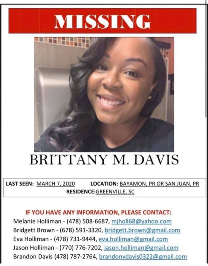Brittany Davis Went Missing While on Vacation in Puerto Rico, Her ...