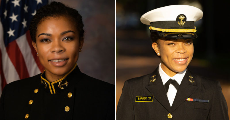 Sydney Barber: First Black Woman to Serve As U.S. Naval Academy Brigade ...